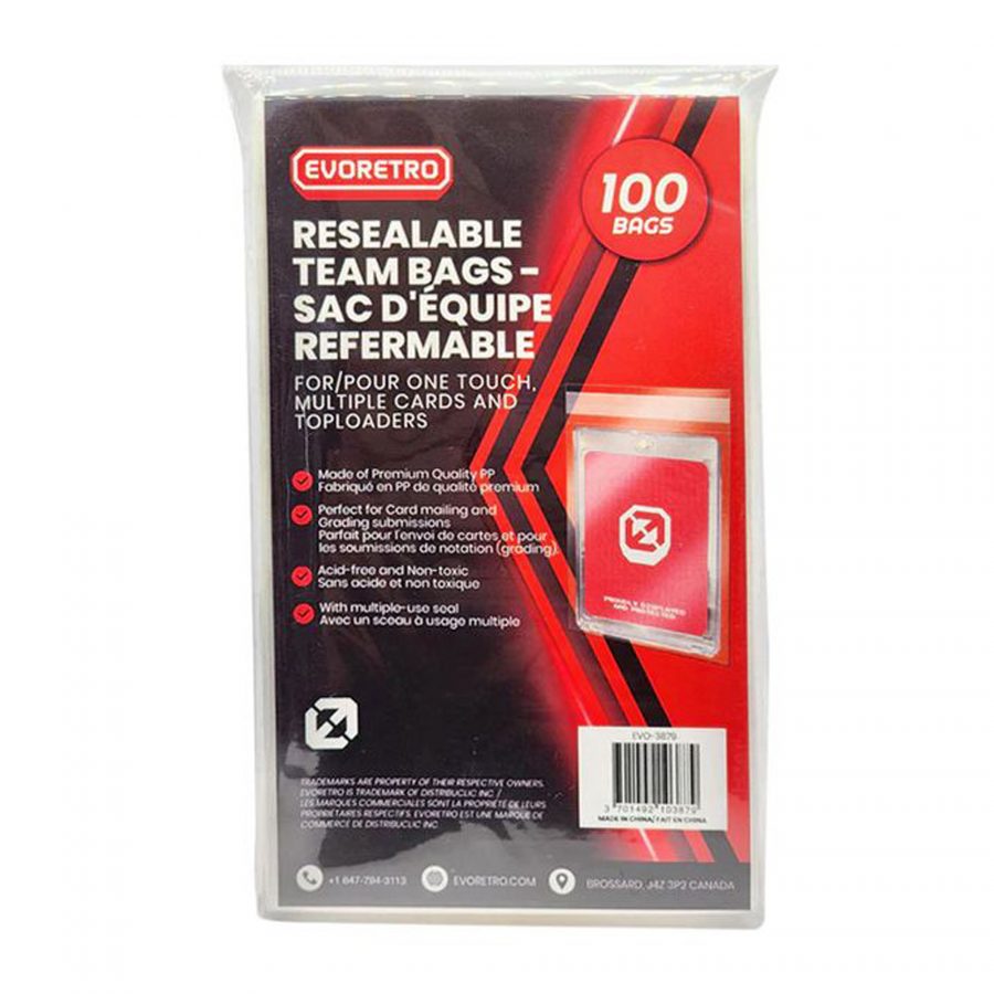 Resealable Team Bags (100-count) – Montrose Game Corner