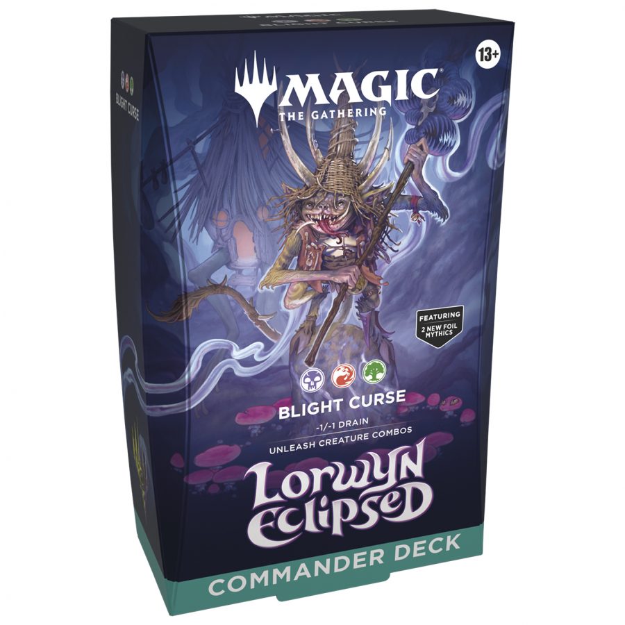 MTG: Lorwyn Eclipsed Blight Curse Commander Deck – Montrose Game Corner